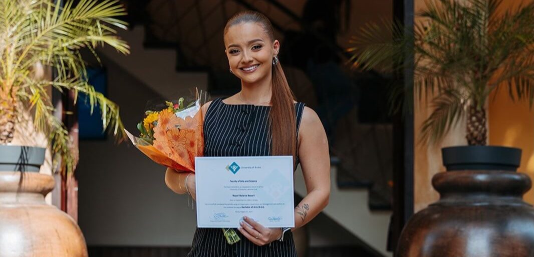 Nayeli Besaril a gradua como Bachelor den Organization, Governance and ...